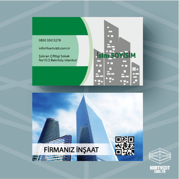 İnsaat Kartvizitleri Kartvizitleri